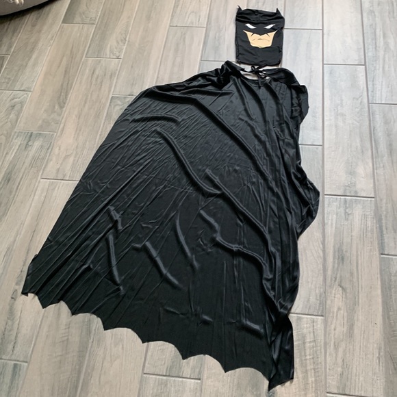 DC Comics | Other | Bat Man Mask And Cape Costume | Poshmark